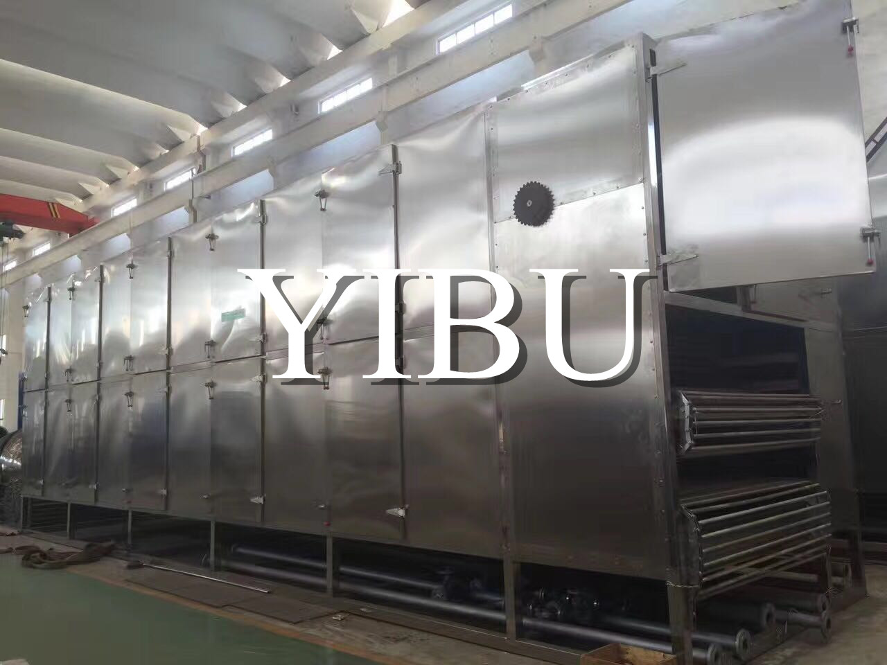 Five layers mesh belt dryer is sucessfully delivered to Manila ...